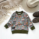Go West Lounge Sweater – Wheat & Wildflower Handmade